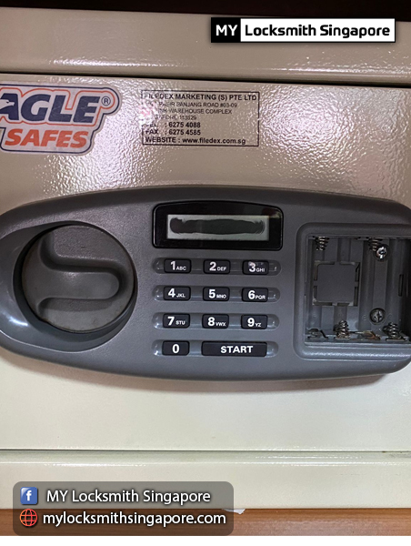Open digital safe in Yishun – MY Locksmith Singapore